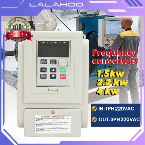Jual Frequency Inverter Converter VFD input 1phase 220V output 3phase 220V - 1.5kw - Jakarta ...