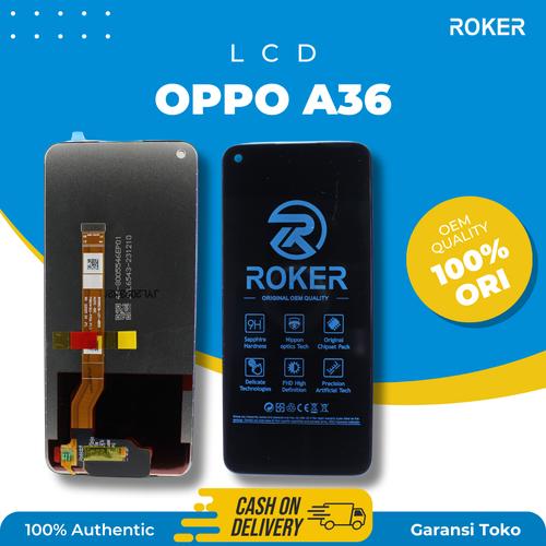 Jual LCD TOUCHSCREEN OPPO A76 / OPPO A36 TS FULLSET ORIGINAL BY ROKER - Jakarta Pusat - Roker ...