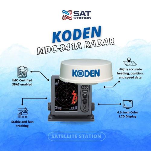 Jual Koden MDC 941A Radar Navigasi Kapal - Kota Samarinda - Satellite ...