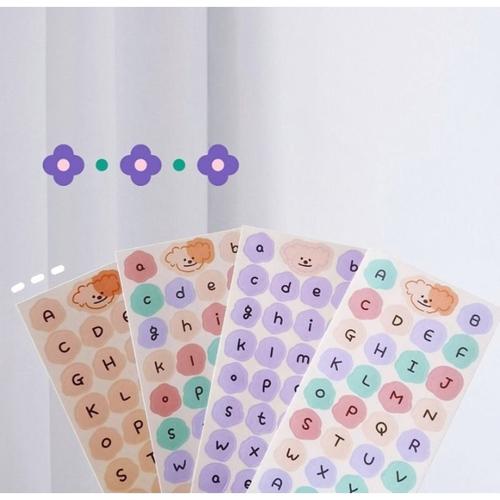 Jual STICKER ALPHABET ABJAD SCRAPBOOK BUJO DIY - Kab. Tasikmalaya ...