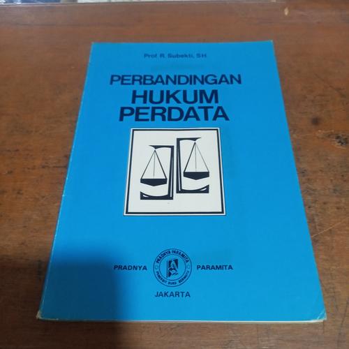 Jual PERBANDINGAN HUKUM PERDATA Prof.R.Subekti,SH. - Kota Bandung - tb ...