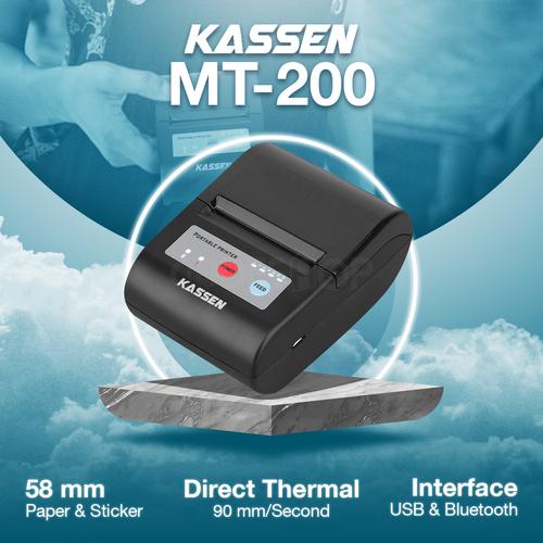 Jual MOBILE PRINTER KASSEN MT200 PPOB / KASIR THERMAL BLUETOOTH - Kota Surabaya - CODESHOP ...