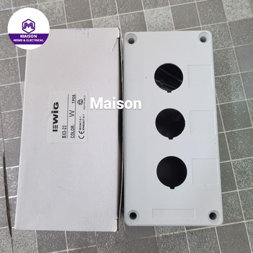 Jual Control Box Push Button box Ewig 3 lubang JL-BX3 - Jakarta Barat ...