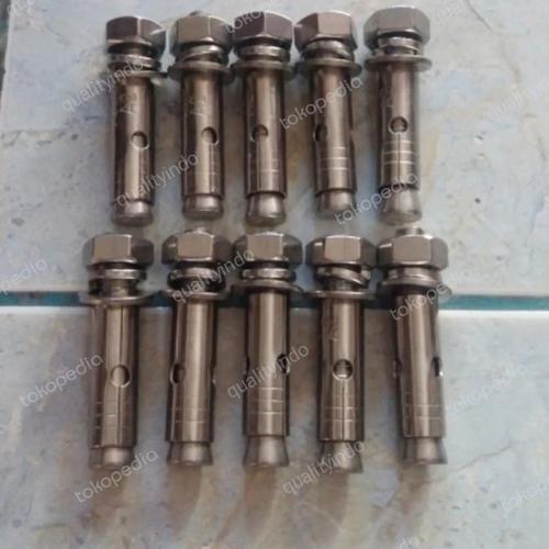 Jual dynabolt m10x80 stainless 304.d bolt m10x80 ss 304 - Jakarta Barat ...
