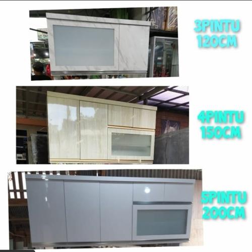 Jual KITCHEN SET LEMARI DAPUR ATAS MULTIPLEK HPL 18 MM/RAK DAPUR ...