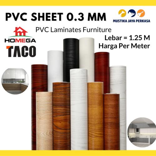 Jual PVC Sheet 0.3 Mm Supercon Pelapis Furniture Laminates Homega - W ...