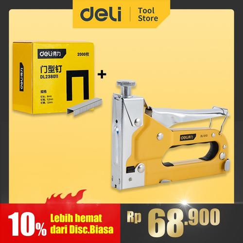 Jual Deli Paket Komplit Staples Tembak 3in1 + Isi Ulang Model D isi 20. ...