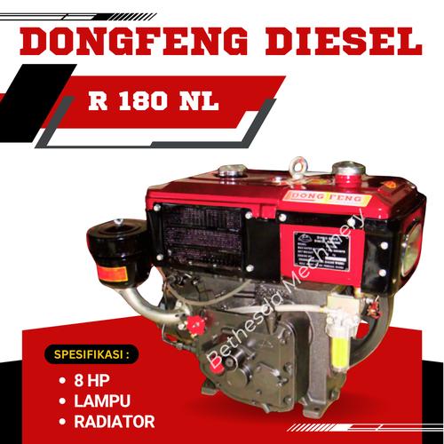 Jual Mesin Diesel Dongfeng 8PK Diesel Penggerak 8 PK Radiator R180NL - Kota Surabaya - Bethesda ...