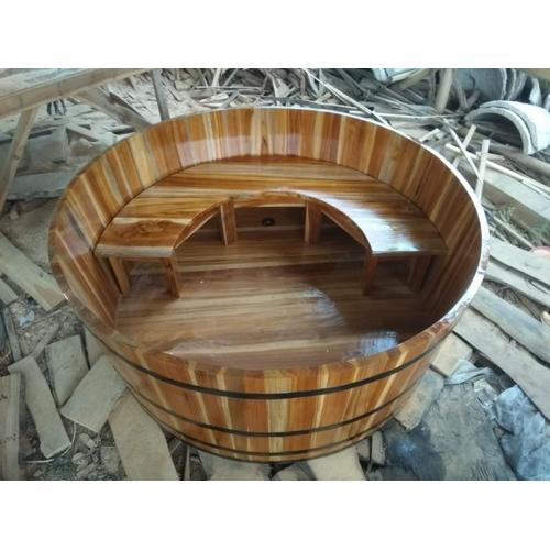 Jual Bathtub Kayu Jati diameter 150cm T. 150cm - Kota Depok - Utee ...
