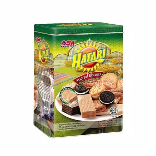 Jual Asw Hatari Assorted Biskuit Segi 650 gr / Kue Kaleng Asw Hatari ...