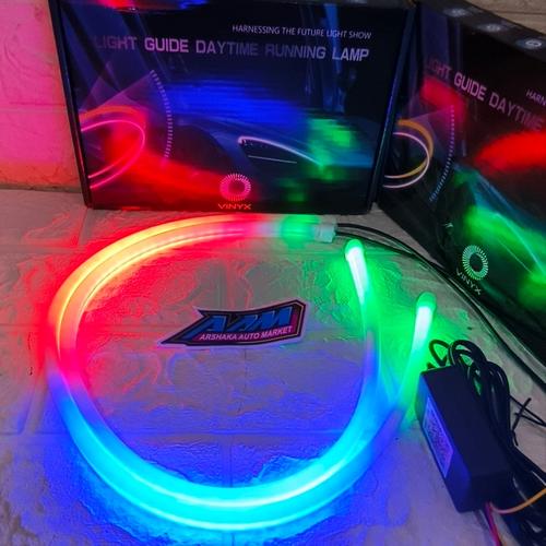 Jual Lampu LED DRL Alis Flexibel WRGB APP Welcome + RGB Matrix sein ...
