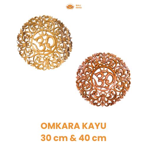 Jual Dekorasi Dinding Omkara Ukir - Hiasan Dinding Omkara - Pandil Kayu ...