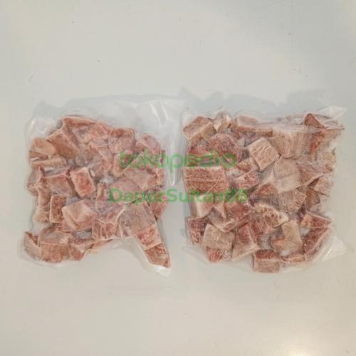 Jual SAIKORO BEEF CUBES 2x2x2 -500gr Daging Sapi Import kotak dadu ...