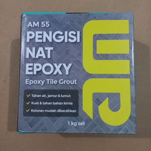 Jual Tile Grout Epoxy AM 55 - GREY ORCHID Nat Keramik Mosaic - Kota Depok - Wong Chemical ...