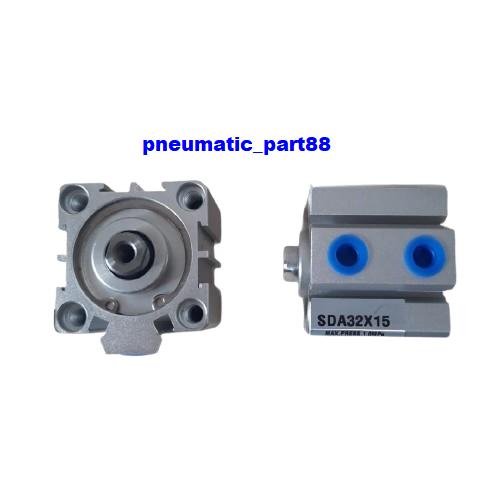 Jual Pneumatic compact cylinder 32X15 / SDA 32 X 15 - Kab. Tangerang ...