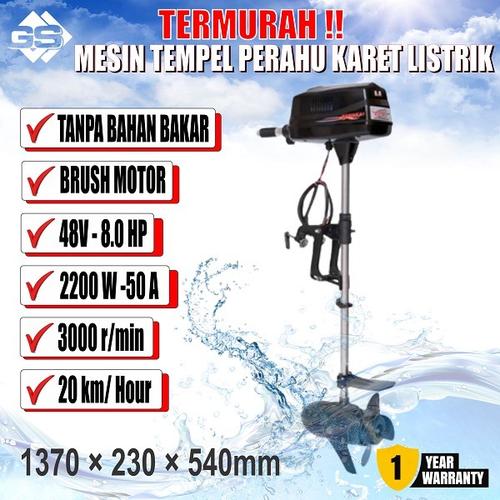Jual Mesin Tempel Elektrik / Electric Outboard Motor / Mesin Tempel ...