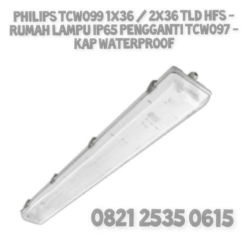Jual PHILIPS TCW099 1X36 / 2X36 TLD HFS - RUMAH LAMPU IP65 PENGGANTI ...