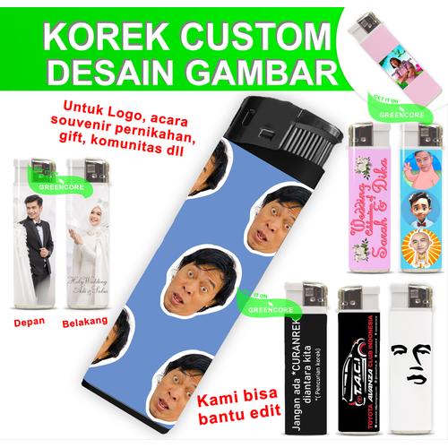 Jual Korek custom foto api cricket mancis aesthetic wedding komunitas ...