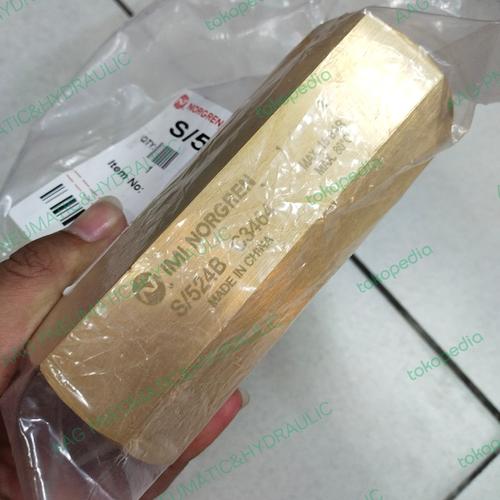 Jual CHECK VALVE IMI NORGREN S/524B C3464 16 BAR DRAT 1" - Jakarta ...