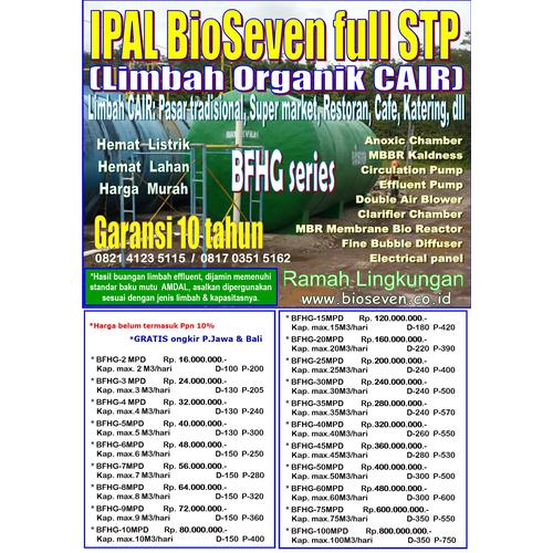 Jual Jual IPAL BioSeven Septic tank, STP, WWTP biotech & biofil ter ...