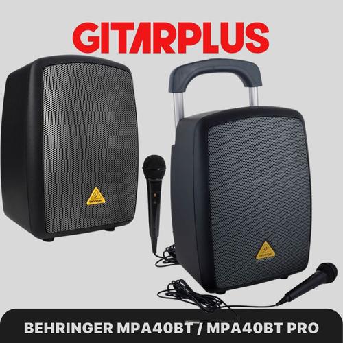 Jual BEHRINGER MPA40BT PRO Portable Speaker MPA 40 BT - karaoke meeting - MPA40BT - Kota ...