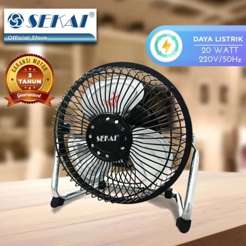 Jual Sekai Kipas Angin Listrik Mini Besi 6 Inc/ Mini Fan Sekai HFN650 ...