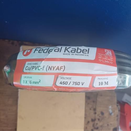 Jual Kabel NYAF 16mm FEDERAL @10M - Hitam - Jakarta Pusat - DUNIA ...