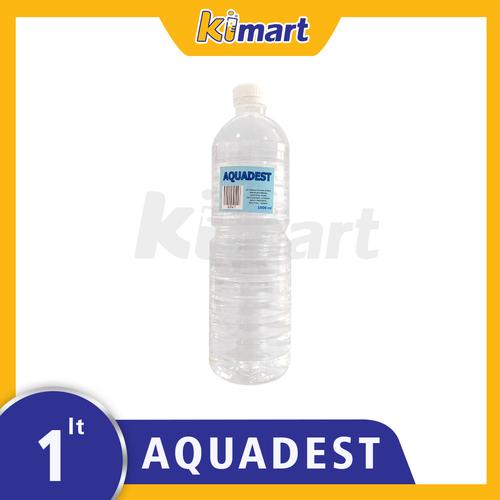 Jual Aquades Aquadest Akuades Air Suling Destilasi Murni 1 L - Kota ...