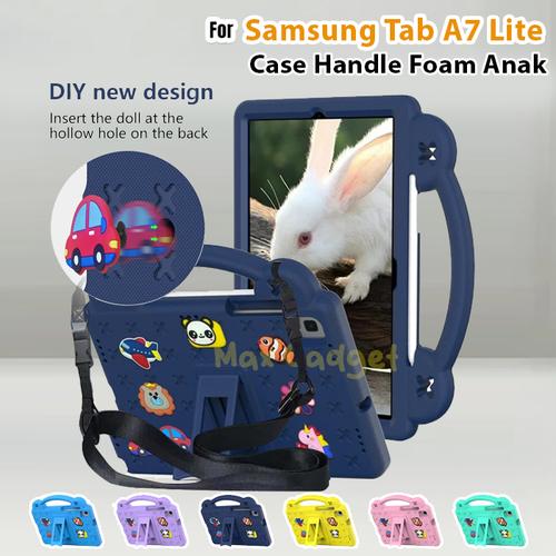 Jual Samsung Tab A7 Lite 8.7 Inc T225 Case Handle Casing Anak Softcase ...
