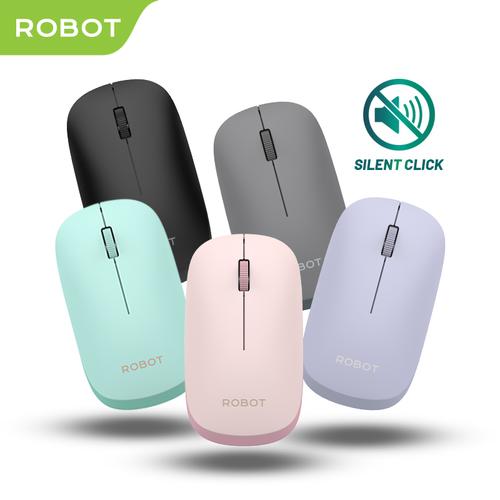 Promo ROBOT Mouse M390 Wireless Mouse Silent Click Garansi 1 Tahun ...