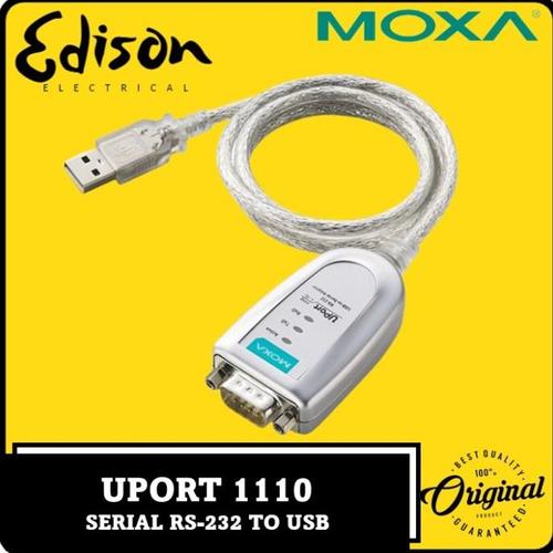 Jual MOXA UPort 1110 1 port Serial RS232 to USB Converter Adapter ...