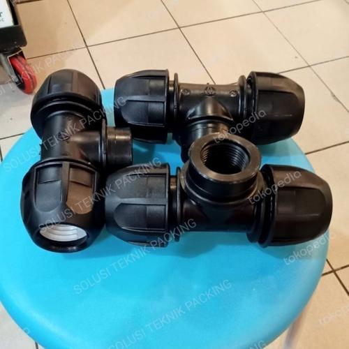 Jual Female Tee Pipa Hdpe Drat Ukuran 110mm x 4" Inch - Jakarta Barat ...