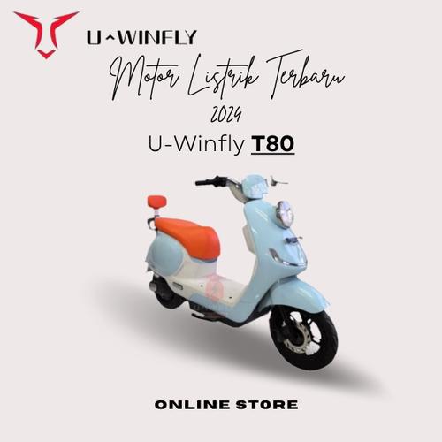 Jual Motor Listrik Uwinfly T80 -Nfc , 1200Watt Battery - Merah Mudah ...