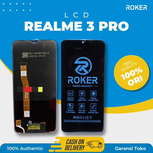 Jual LCD TOUCHSCREEN REALME 3 PRO LCD TS FULLSET ORIGINAL BY ROKER ...