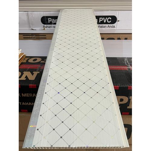 Jual plafon PVC motif putih kotak glossy Hoda T-532 - Kota Bekasi ...