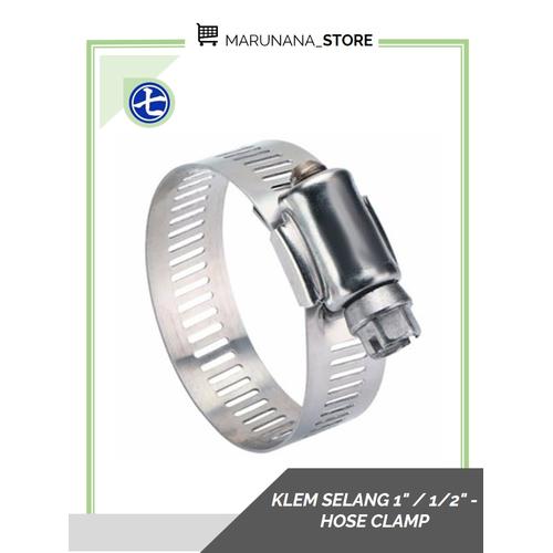 Jual KLEM SELANG 1" / 1/2" - HOSE CLAMP - 1 inch - Kab. Bekasi ...