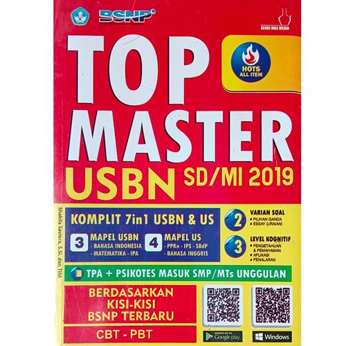 Jual Buku Top Master Ujian Sekolah SD/MI 2019 - Kab. Tangerang ...