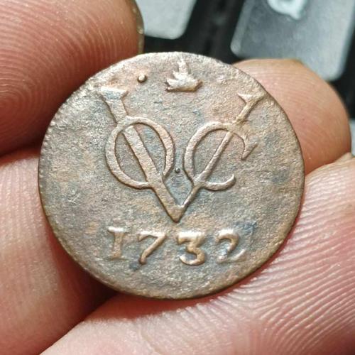 Jual A2934 Koin Kuno VOC Gelderland Duit 1732 Real Pic Asli Ready ...