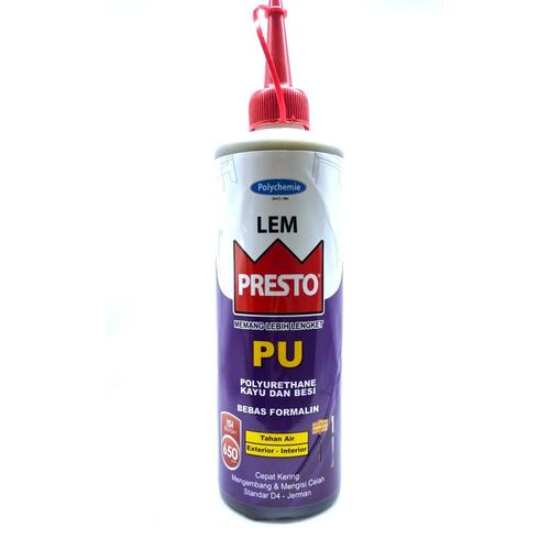 Jual Lem Presto PU Polyurethane - Kayu dan Besi - 650 Gram - Jakarta Barat - Sumber Bahagia ...