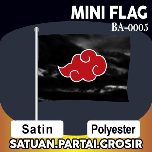Jual Bendera Naruto Uchiha Clan / Cetak Mini Flag Custom Murah Desain ...