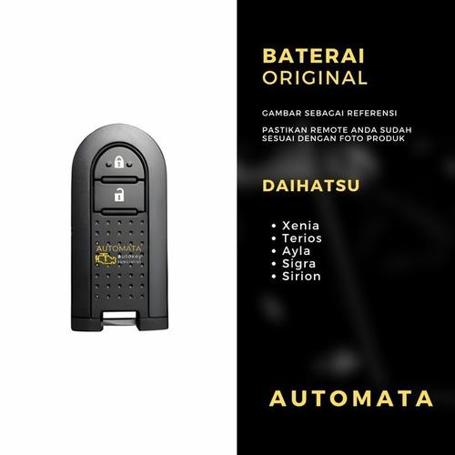 Jual Baterai Remote Kunci Keyless Mobil Daihatsu Terios 2021 Original ...