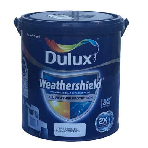 Jual Cat Tembok Eksterior Dulux Weathershield 2.5 liter - Morning Star ...