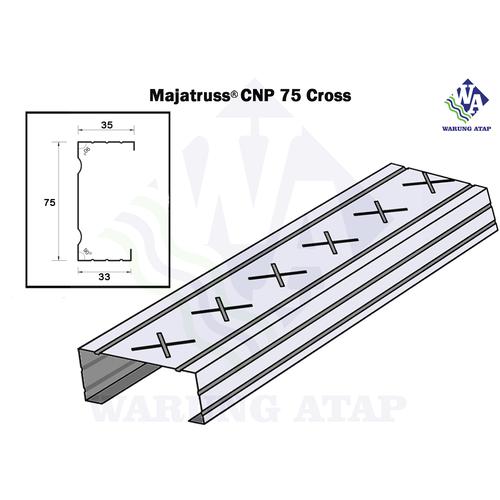 Jual Baja ringan Majatruss C75 SNI Produk 8399 : 2023 - Bentuk Profil ...