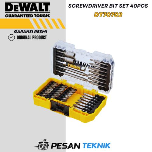 Jual Dewalt Screwdriver Bit Set 40 Pcs / Mata Obeng Set DT70702 DT ...