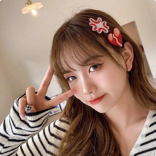 Jual Jepit Rambut Emojied Jepit Rambut Lucu Jepit Rambut Emoticon Hair ...