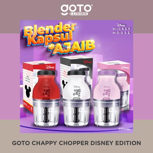 Promo Goto Chappy X Disney Chopper Blender Kapsul Bumbu Penggiling Daging - WHITE - Kota ...