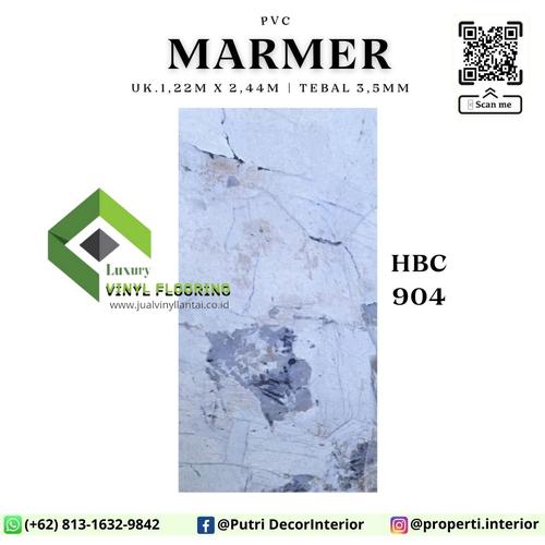 Jual pvc marmer dinding type HBC904 tebal 3,5mm panel uk.1,22m x2,44m ...