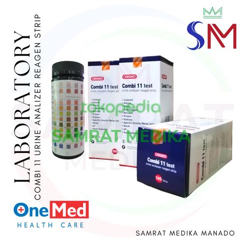 Jual Combi 11 Urine Analyzer Reagen Strip 100's ONEMED - Kota Manado ...