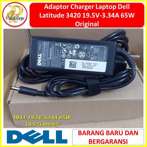Jual Adaptor Charger Laptop Dell Latitude 3420 19.5V-3.34A 65W ...