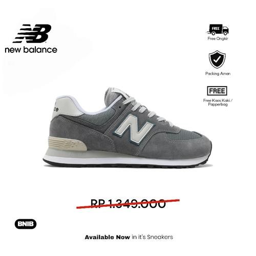 Jual Sepatu New Balance 574 'Steel Grey' Original BNIB - 43 - Kota ...